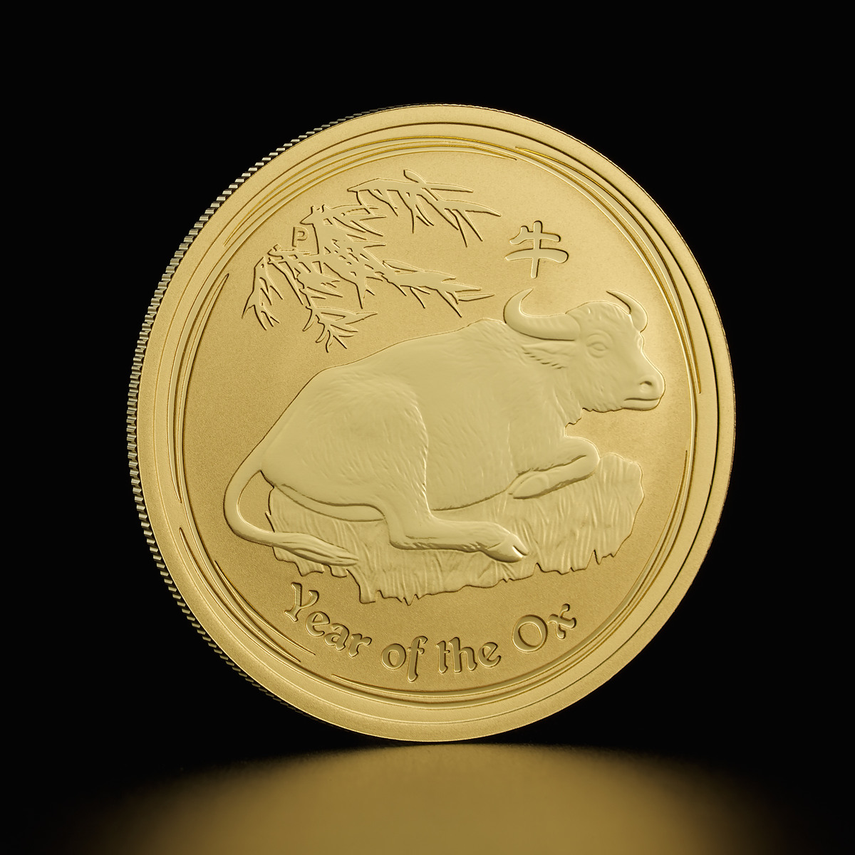 1 oz Australian Lunar Year of the Ox 2009 Gold Coin - Zelta monētas un ...