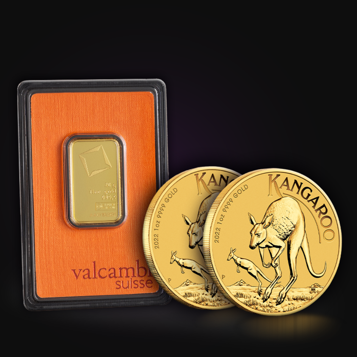 Investment package Golden Start 5 - Zelta monētas un stieņi