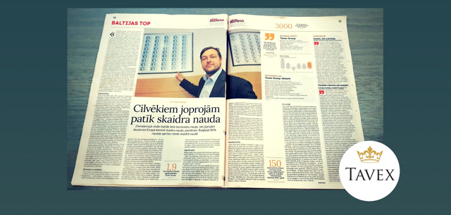 Cilvēkiem joprojām patīk skaidra nauda - Tavex Latvia