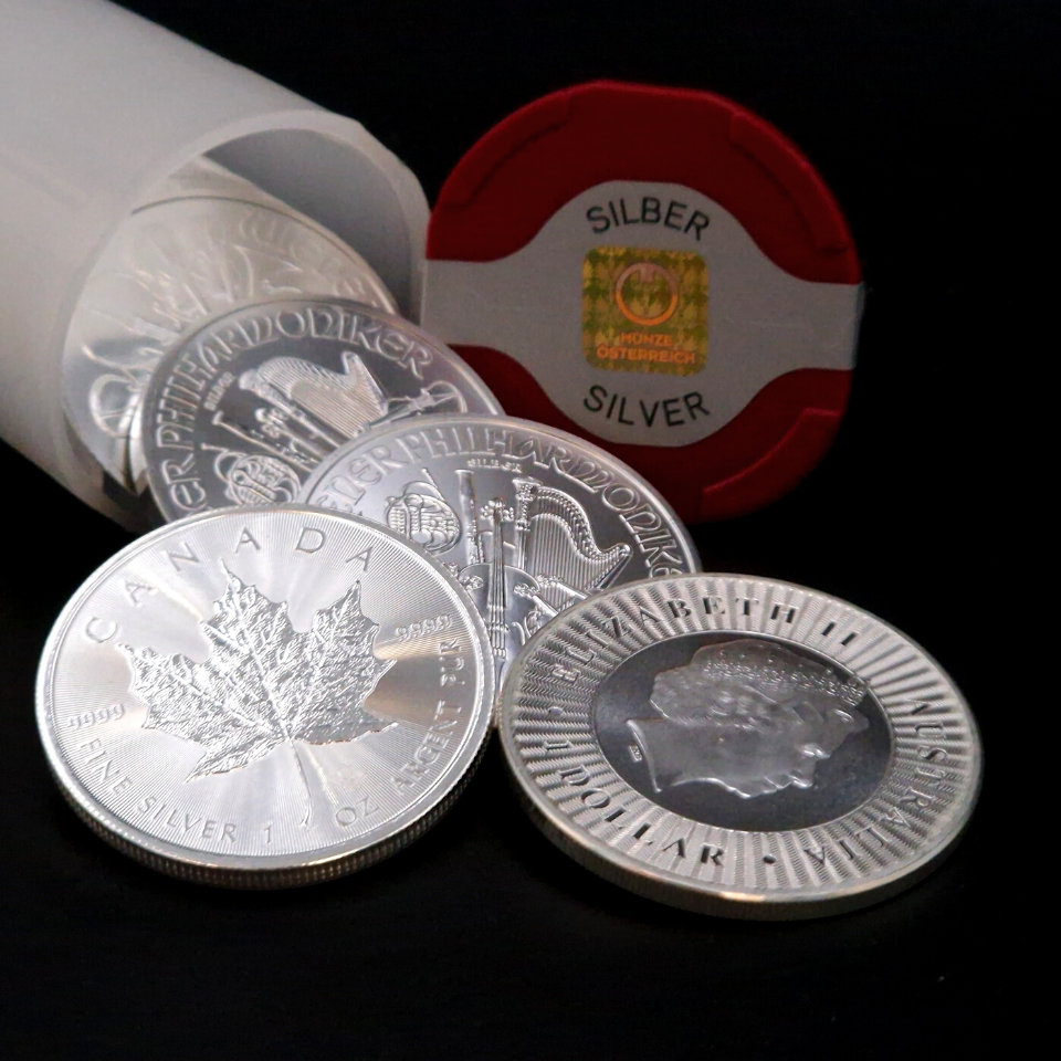 Investīciju sudraba monētas | Tavex Latvia