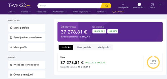 Atjaunotā Tavex ID profila versija jau ir pieejama - Tavex Latvia